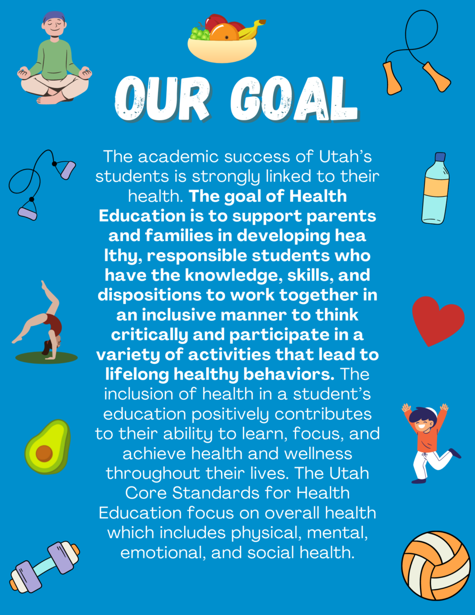 Elementary Health & Maturation Goals – Health & Physical Education